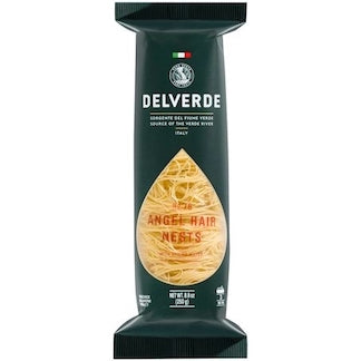 Delverde Angel Hair Pasta Nests – Authentic Italian Capelli d’Angelo
